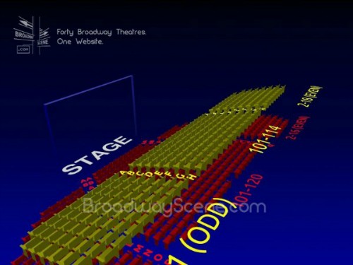 Booth Theatre Broadway Seating Chart