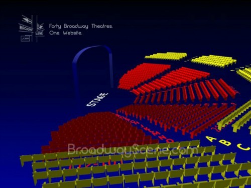 Vivian Beaumont Theatre Seating Chart